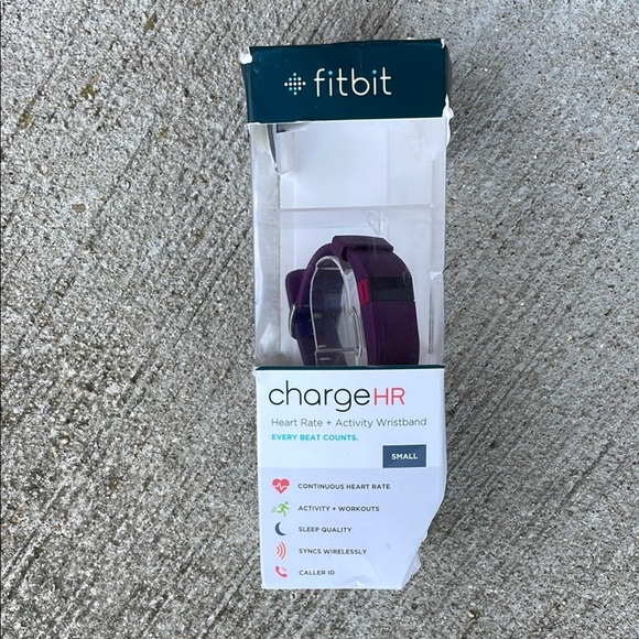 fitbit | Wearables | Fitbit Charge Hr Purple Small Used | Poshmark